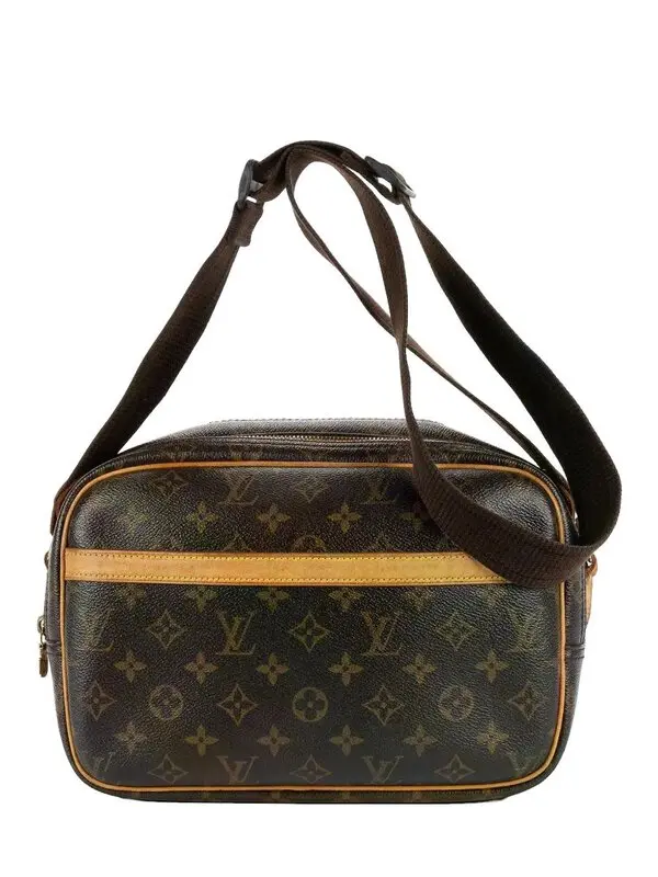 LOUIS VUITTON Monogram Canvas Crossbody Bag - Brown