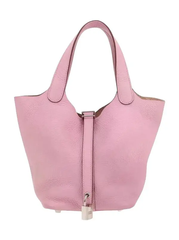 Hermès 2023 Picotin Bucket Bag - Pink