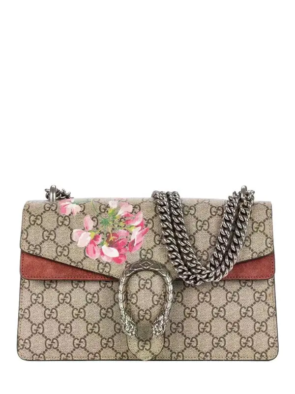 Gucci Dionysus Gg Blooms Shoulder Bag - Neutrals