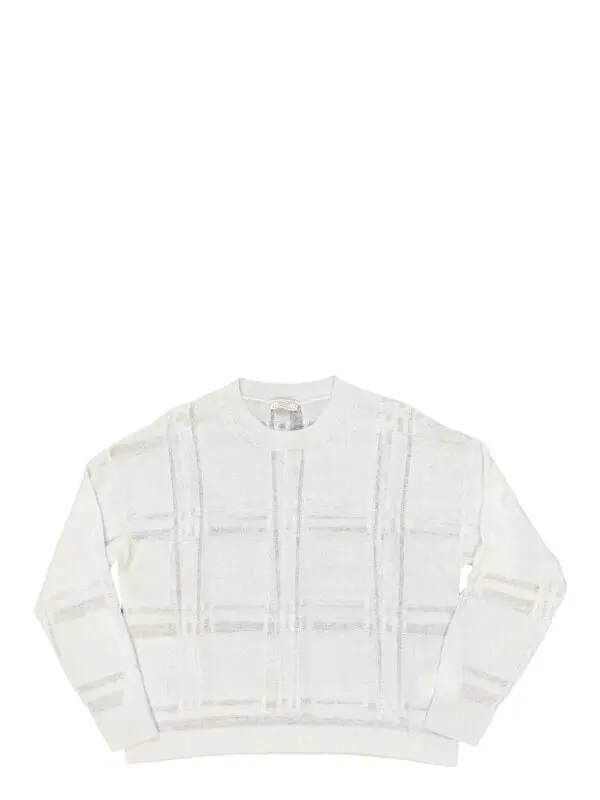 Peserico Long-sleeved Sweater - White