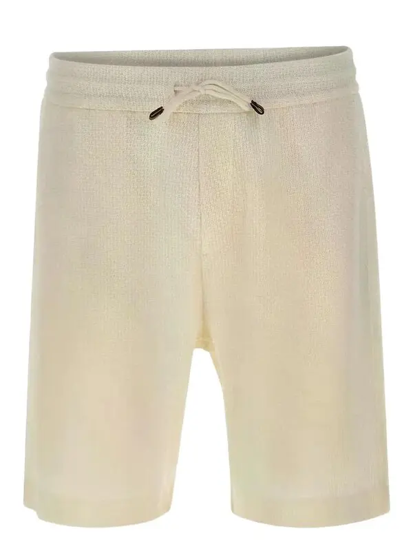 BOSS Drawstring-waist Shorts - White