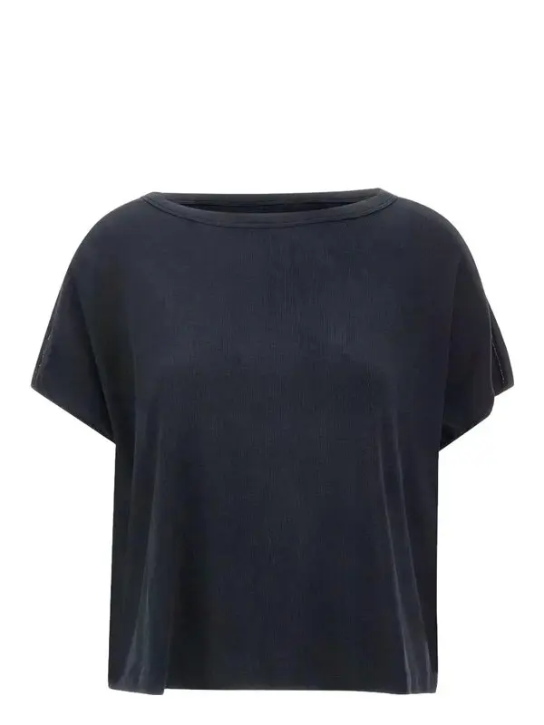Fabiana Filippi Cap-sleeve T-shirt - Blue