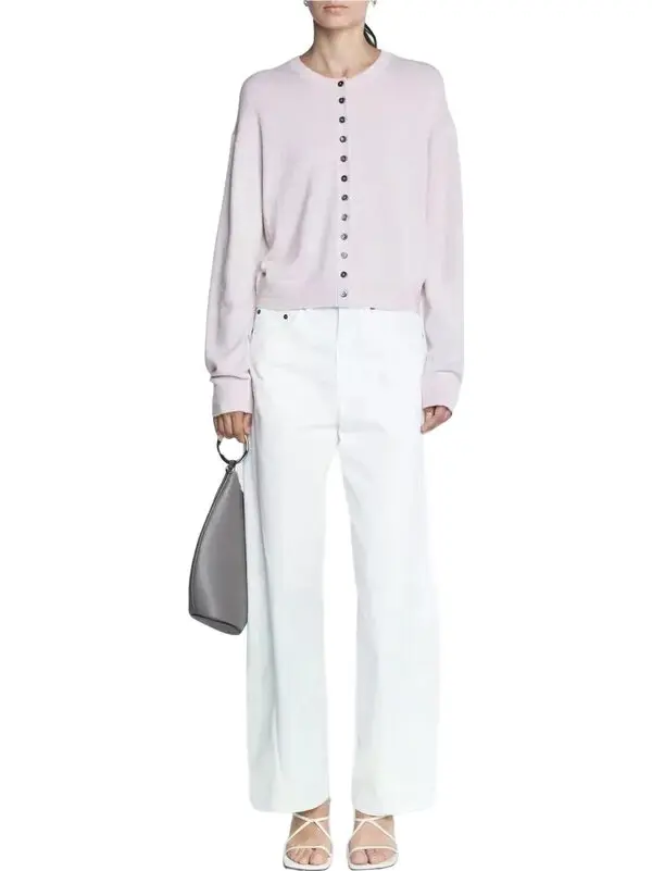 Maria Mcmanus Tiny Button Cardigan - White