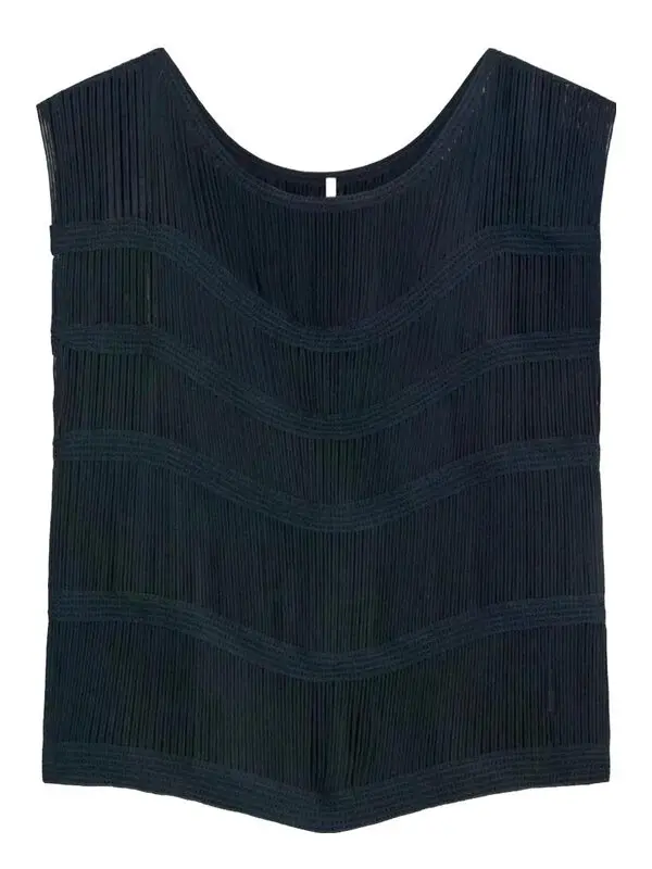Liviana Conti Julieta Wave Top - Blue
