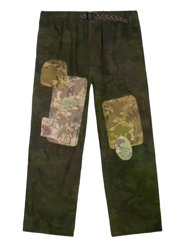 BRAIN DEAD Patchwork Climber Trousers - Green