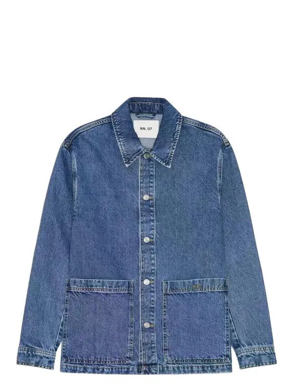 Nn07 Blaze Denim Jacket - Blue