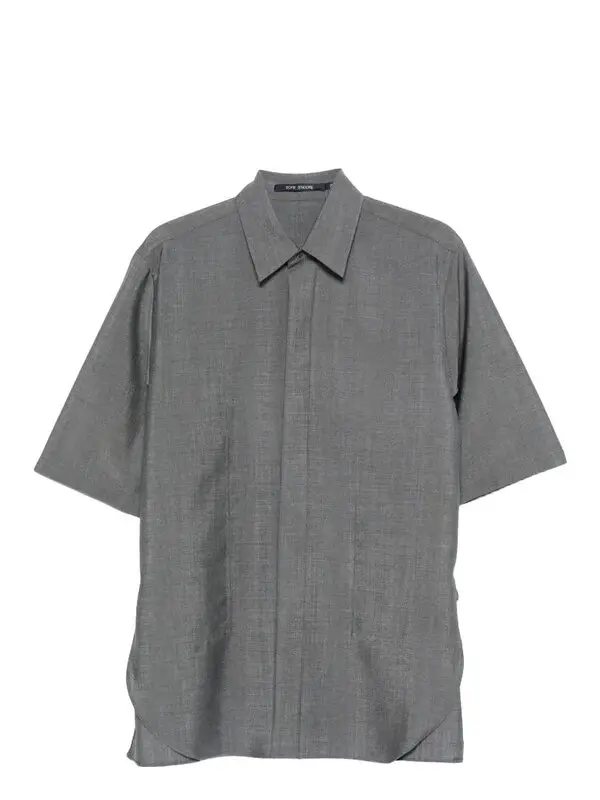 Sofie D'hoore Bodhi Short-sleeve Shirt - Blue
