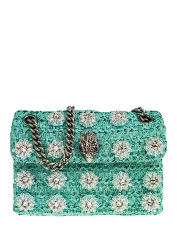 Kurt Geiger Mini Kensington Cross Body Bag - Green