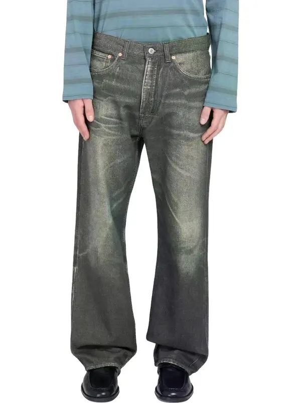 Our Legacy Third Cut Faded-effect Jeans - Grey
