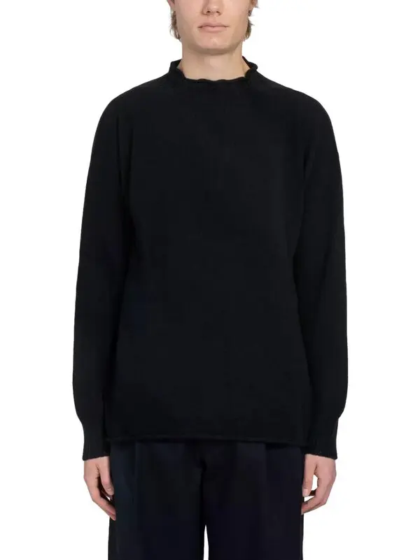 MARGARET HOWELL Irregular Spun Sweater - Black