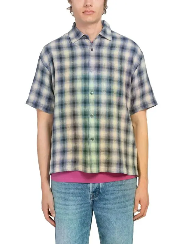 StÜssy Liam Plaid Shirt - Blue