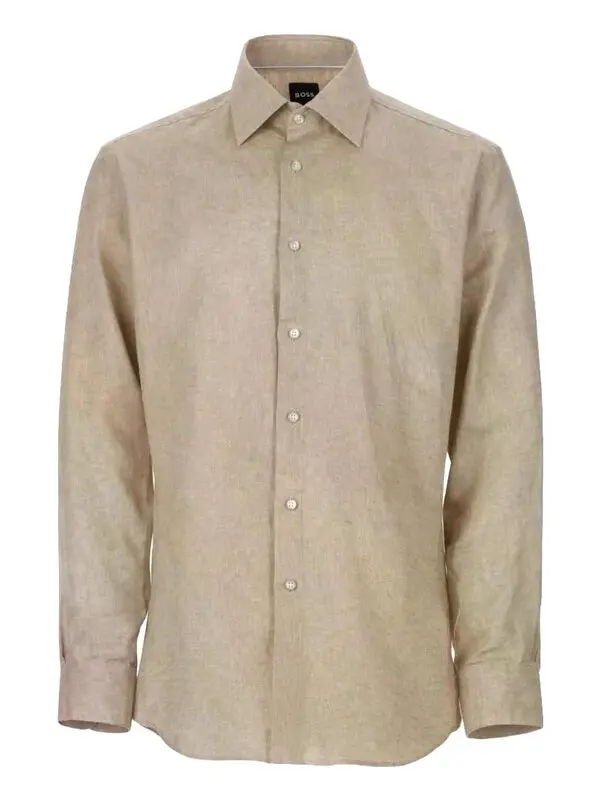 BOSS Classic Collar Shirt - Neutrals