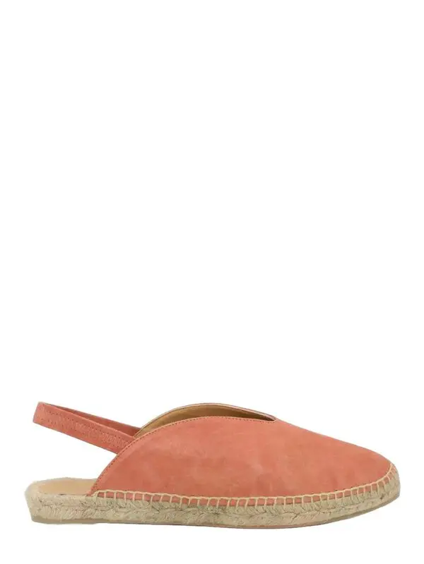CastaÑer Slingback Flat Espadrilles - Orange