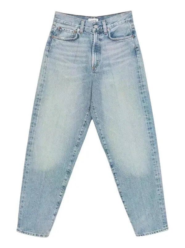 AGOLDE Pressed-crease Jeans - Blue