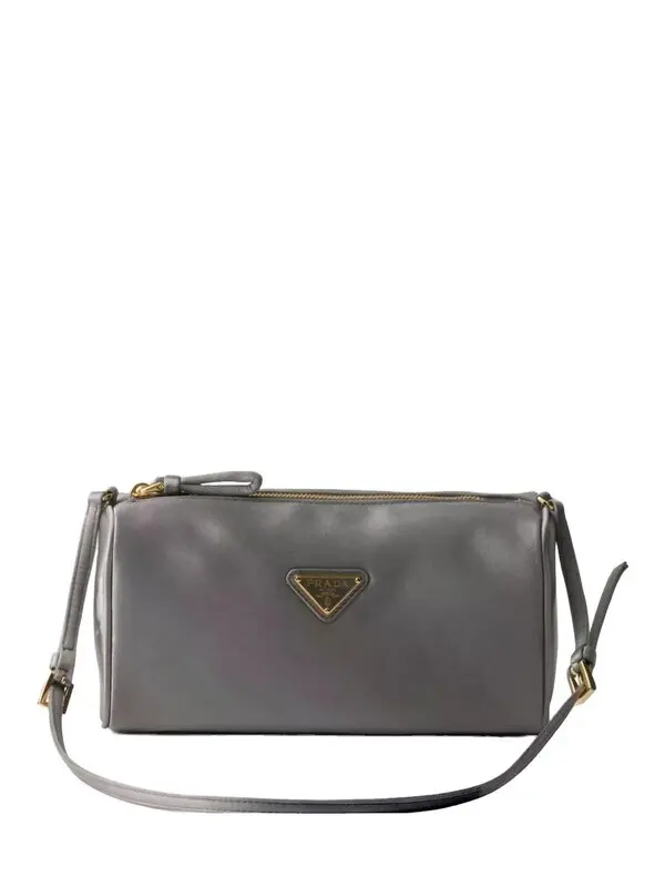 Prada Satin Mini Bag - Grey
