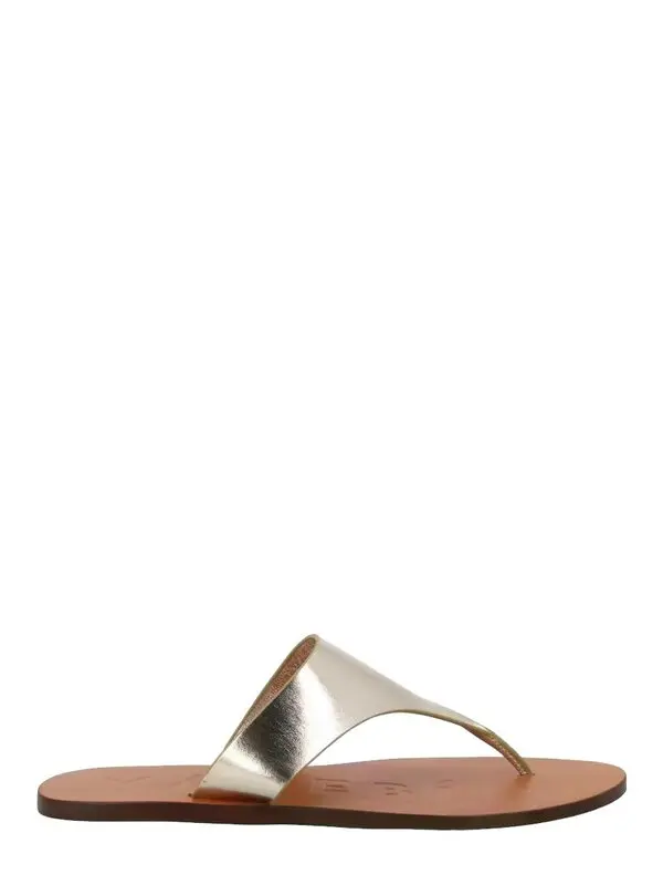 Manebí Metallic-effect Flip-flops - Gold