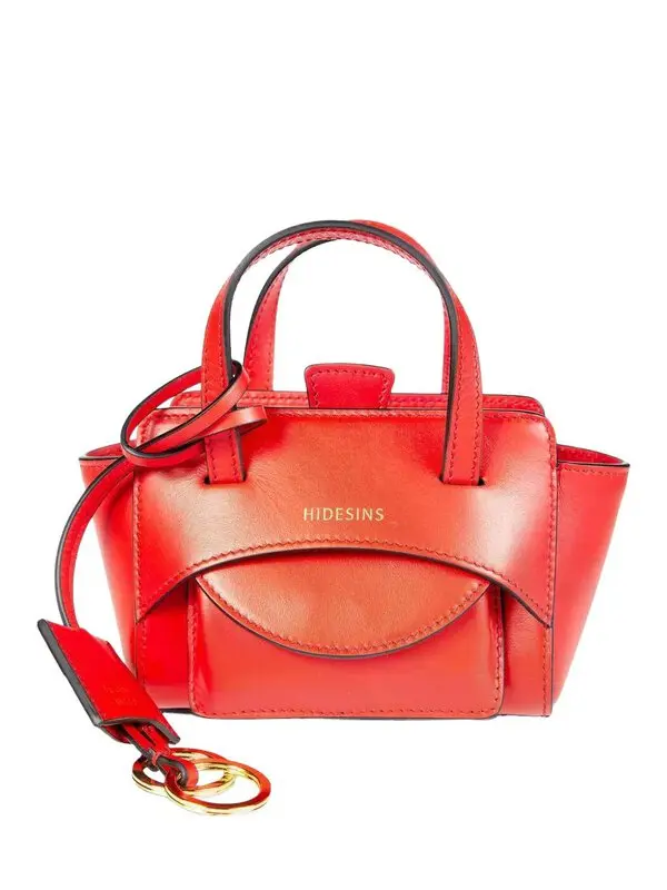 HIDESINS Xs Flap Tote Bag - Red