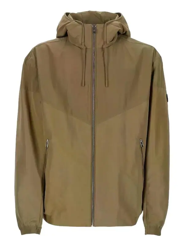 BOSS Hooded Zip-up Jacket - Brown