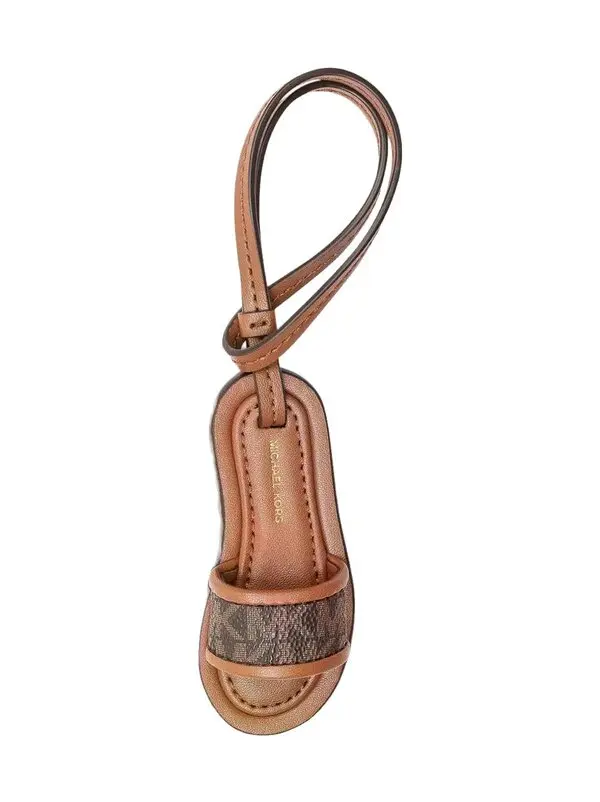 Michael Kors Slide-motif Bag Charm - Brown