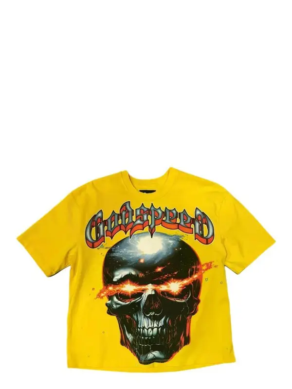 GODSPEED Galaxsee Graphic T-shirt - Yellow