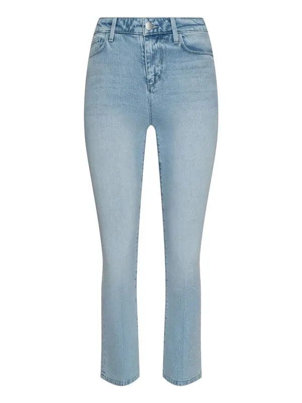 L'Agence Tati Cropped Micro Boot Jeans - Cabo
