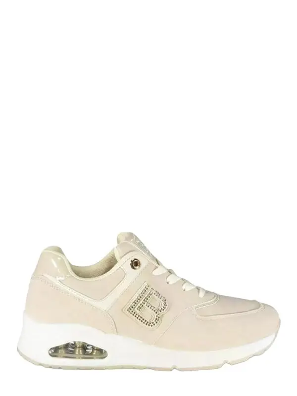 LAURA BIAGIOTTI Logo-patch Sneakers - Neutrals
