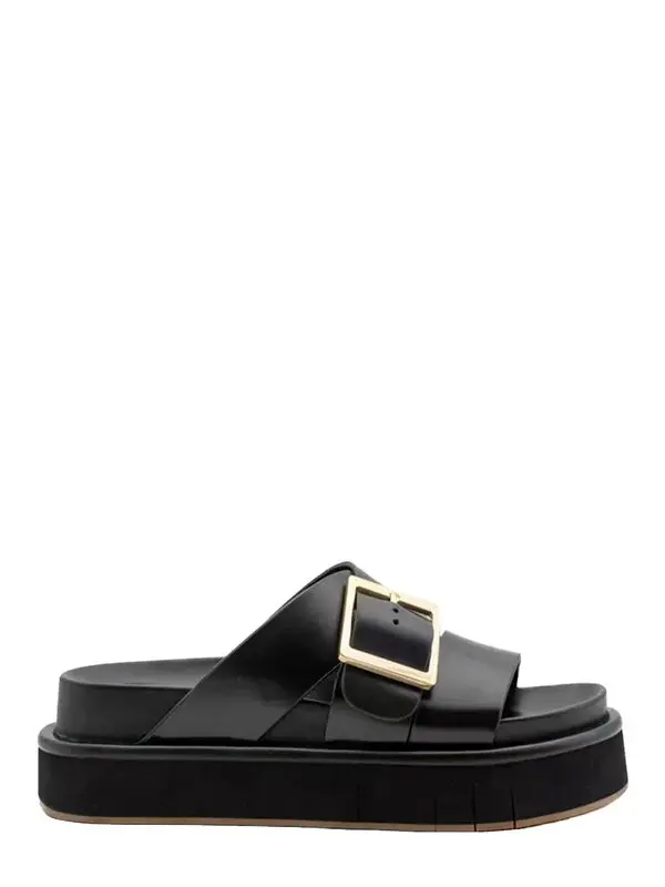 PALOMITAS BY PALOMA BARCELÒ Demi Platform Sandals - Black