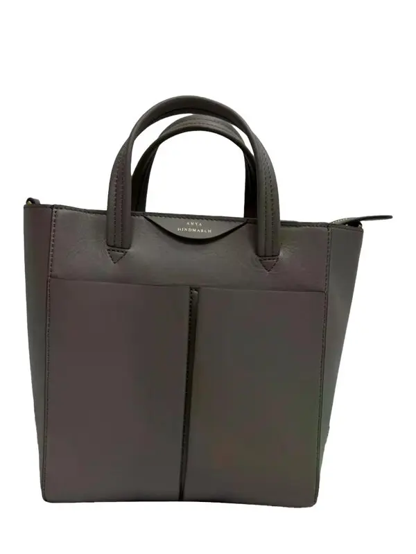 ANYA HINDMARCH Mini Nevis Tote Bag - Grey