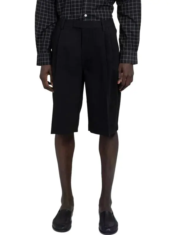MINIMUM Murphy Pleated Shorts - Black