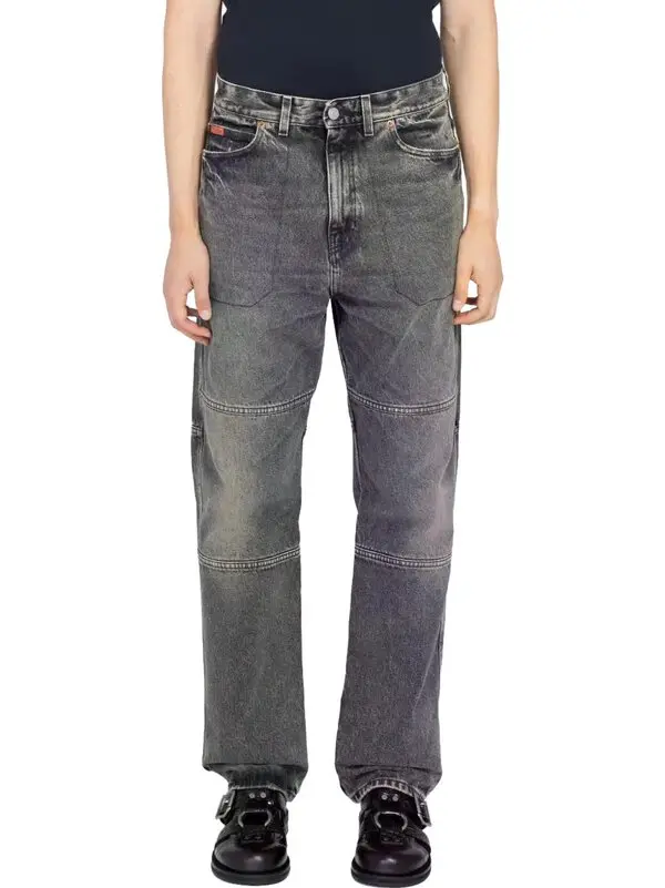 Martine Rose Paneled Jeans - Grey