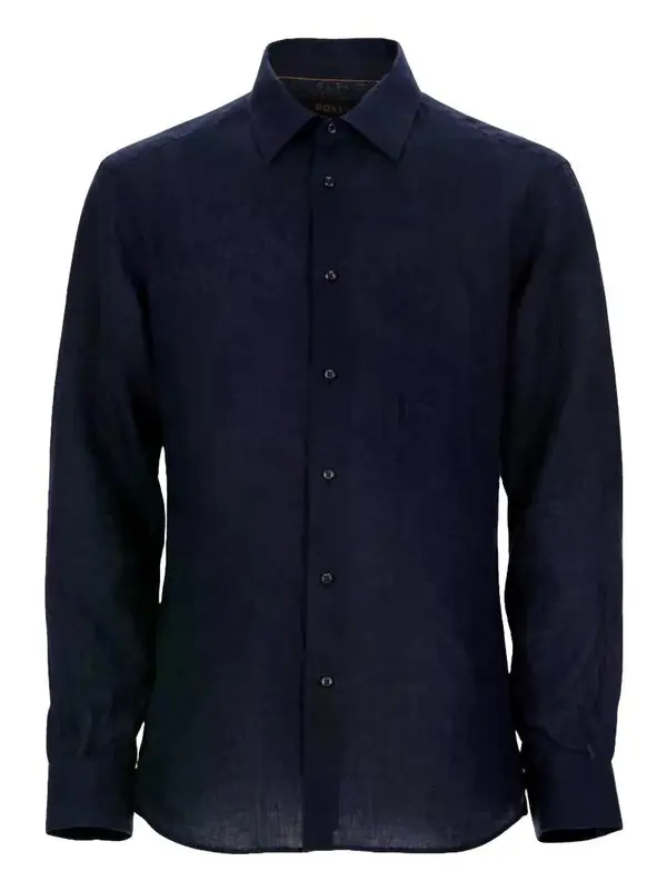 BOSS Classic Collar Shirt - Blue