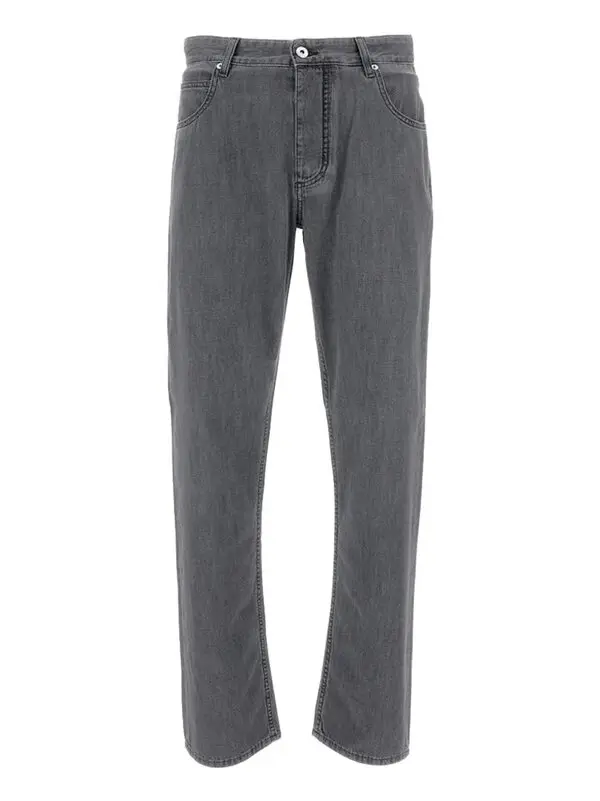 Bottega Veneta Washed Denim Jeans - Black