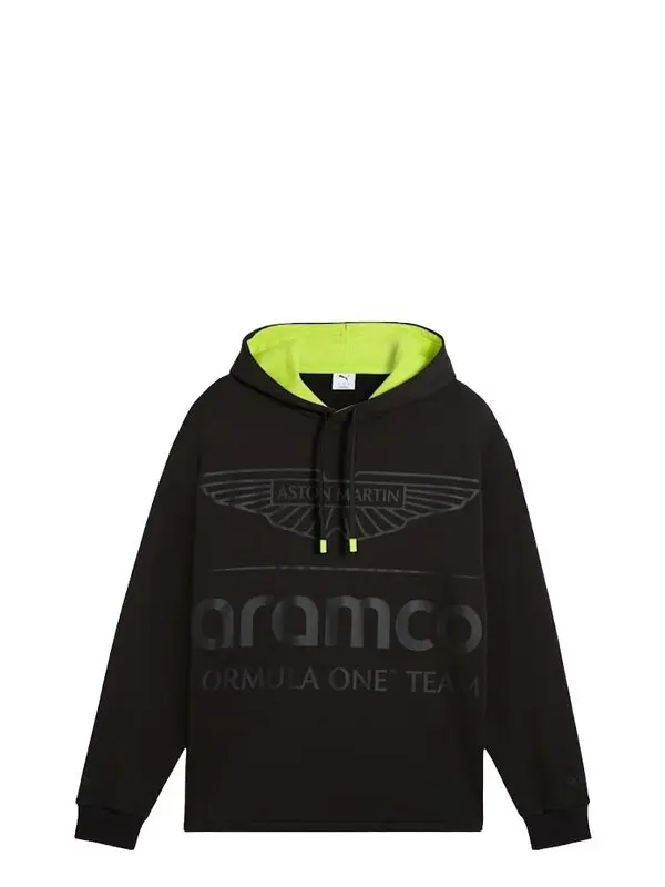 PUMA Aston Martin Aramco Formula 1 Team Relaxed Hoodie - Puma Black