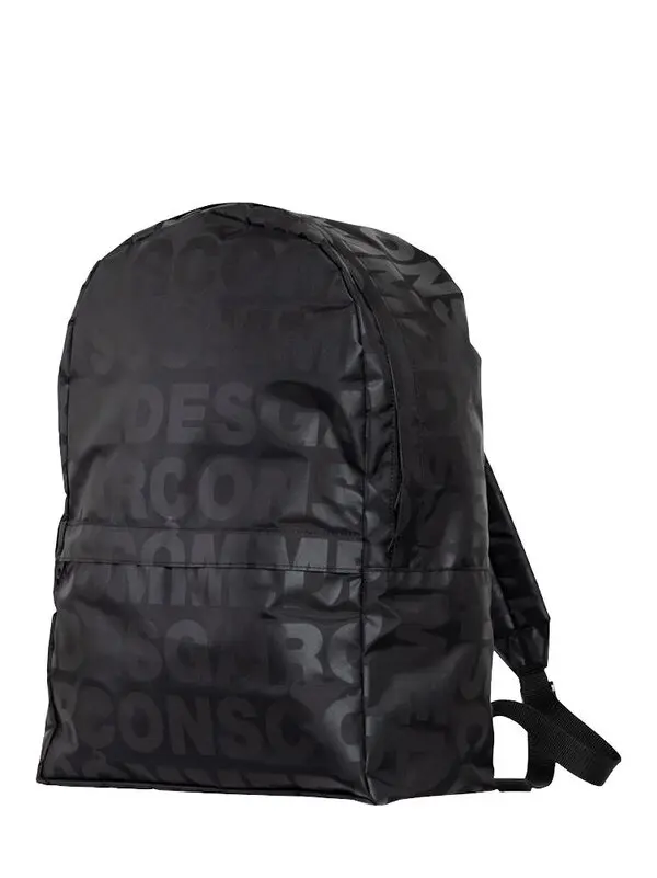 Comme Des Garçons Cdg Market All Over Pattern Backpack - Black