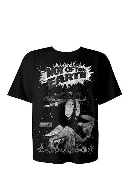 HELLSTAR Not Of This Earth T-shirt - Black