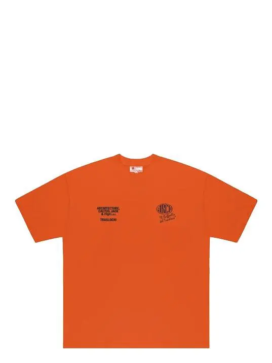 VIRGIL ABLOH Cactus Jack X Arch Traslochi Tee Shirt - Orange