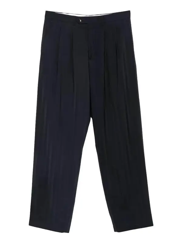 LC23 Pleated Trousers - Blue
