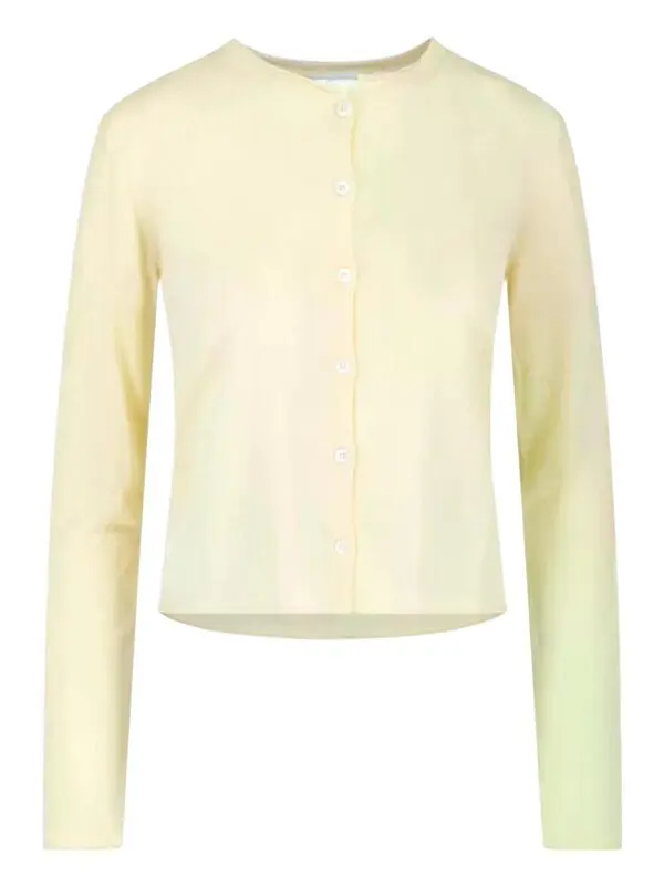 DUNST Buttoned Cardigan - Yellow