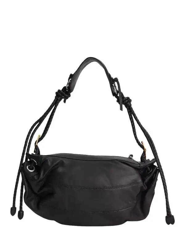 Isabel Marant Étoile Medium Maia Braided-strap Leather Shoulder Bag - Black