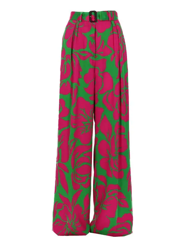 Dries Van Noten Peaches Bis Pantalone - Multicolour