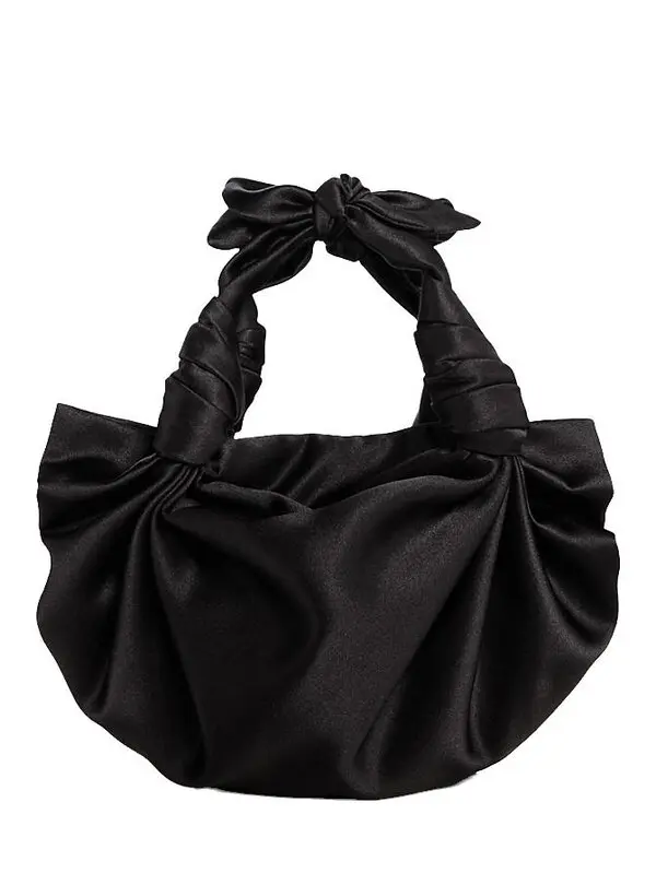 NLA COLLECTION Satin Wristlet - Black