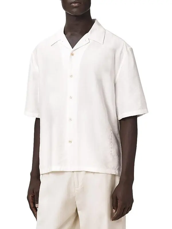 ALLSAINTS Purley Oversized Fit Shirt - Tern White