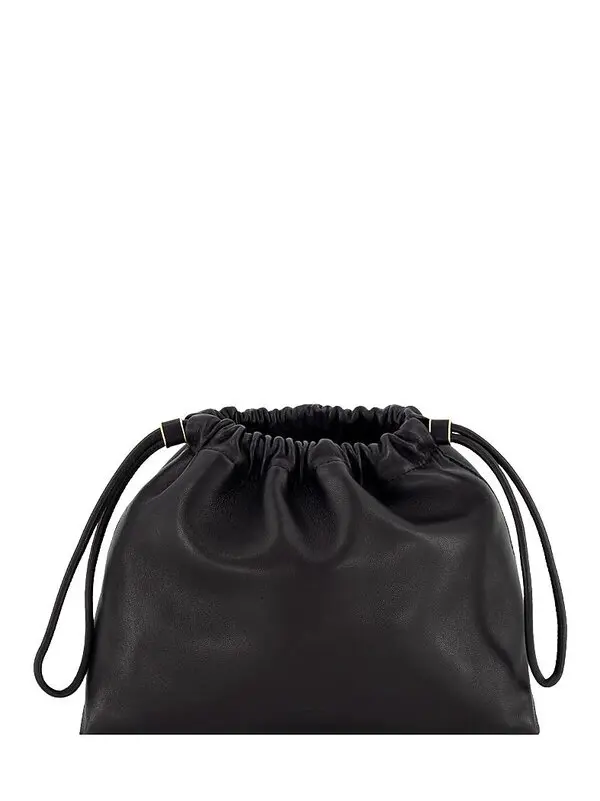 Vince Sarai Leather Crossbody Bag - Black