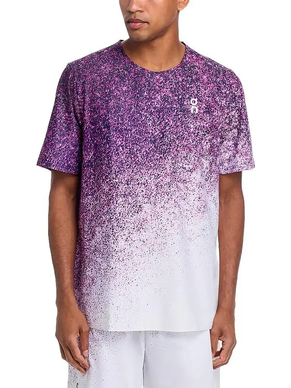 On Court-t Fade Tee - Nebula/white