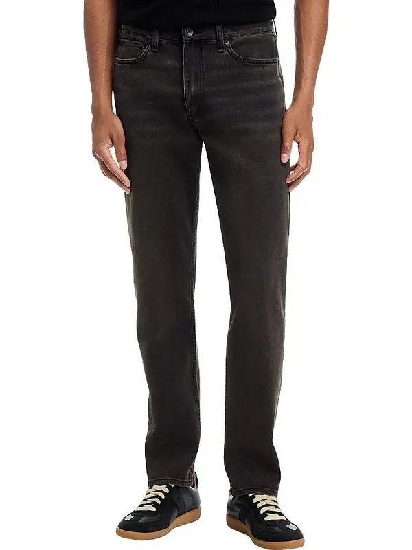 Rag & Bone Slim Fit Authentic Stretch Jeans - Brown Black