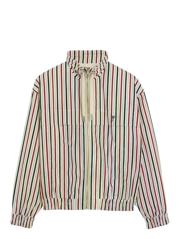 AMI Paris La Plage Zipped Jacket - Neutrals
