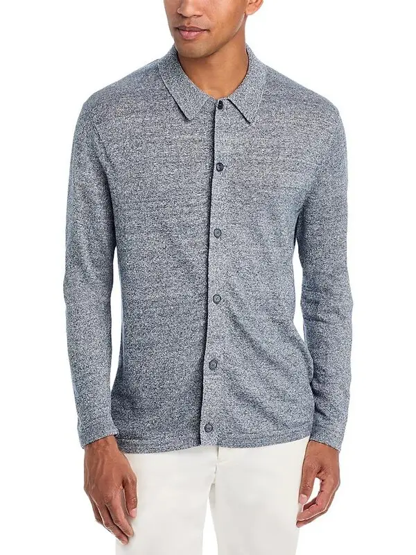 Michael Kors Mouline Button Shirt - Midnight