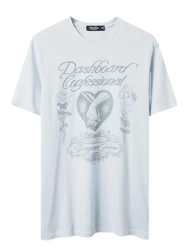 Junk Food Clothing Dashboard Confessional Always And Forever Vintage T-shirt - Dream