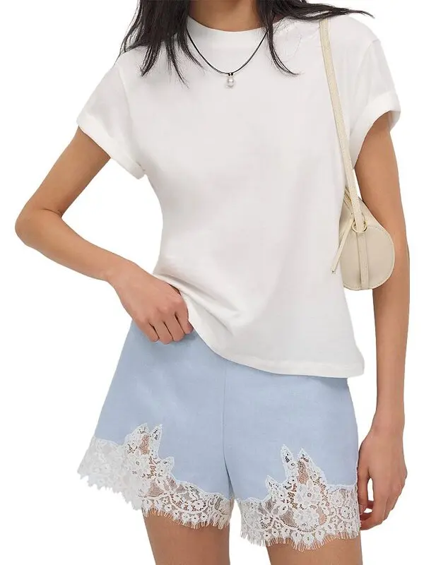 REFORMATION Fern Linen Shorts - Mineral