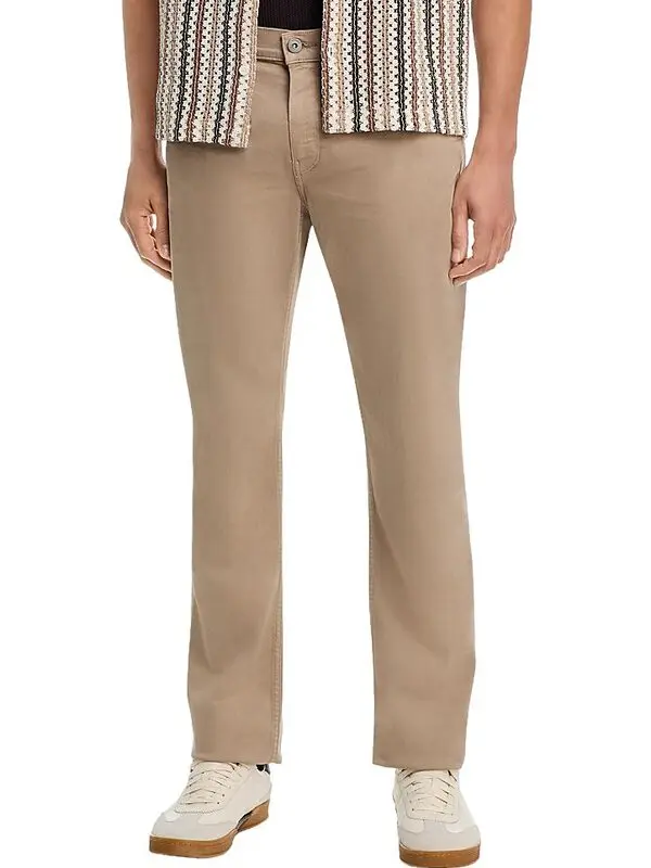 Paige Normandie Straight Fit Jeans - Toasted Almond